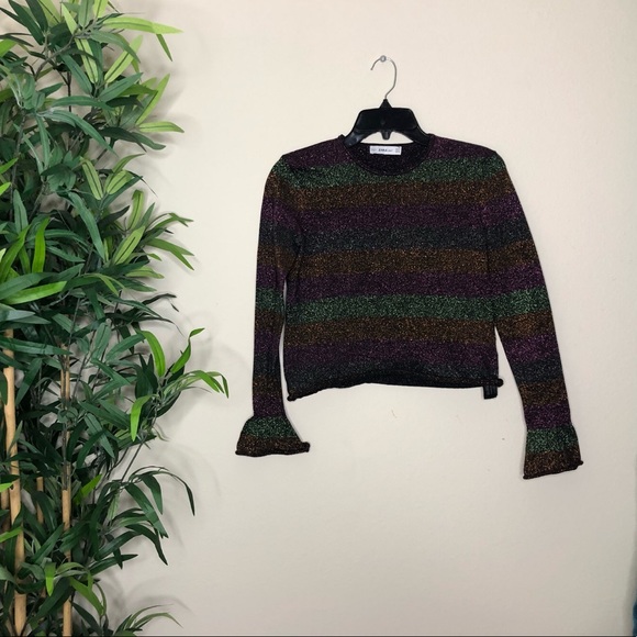 Zara | Tops | Zara Metallic Top | Poshmark